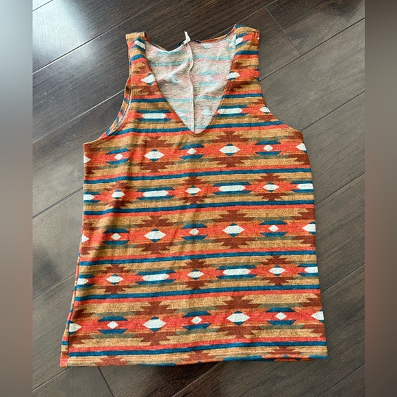 Turquoise Haven | Tops | Turquoise Haven Tribal Tank | Poshmark